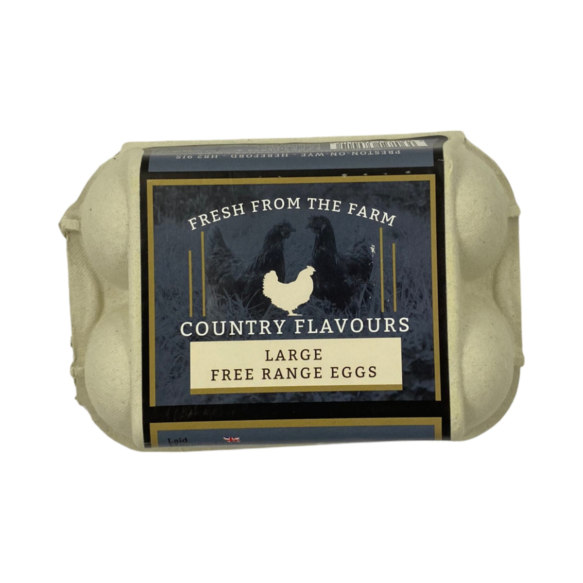 Country Flavours - Free Range Eggs (Large) 1/2 Dozen – Mudwalls Food Group