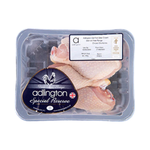 Adlington - English Label - Free Range Chicken Drumsticks (4 Drumstick ...