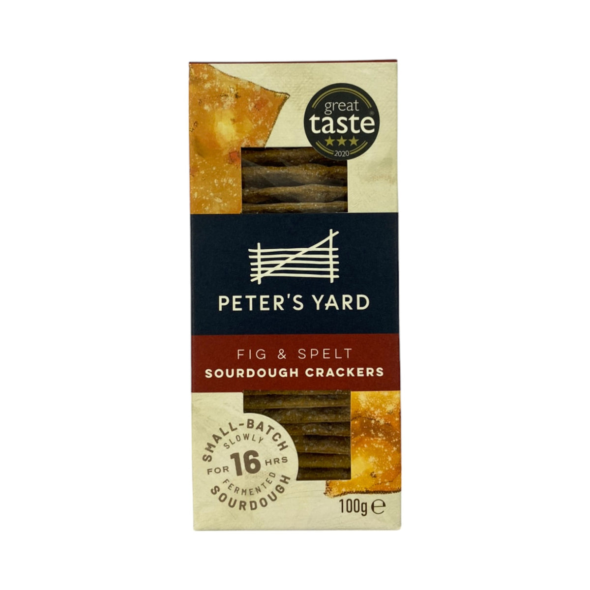 Peters Yard - Fig & Spelt Sourdough Crackers 100g – Mudwalls Food Group