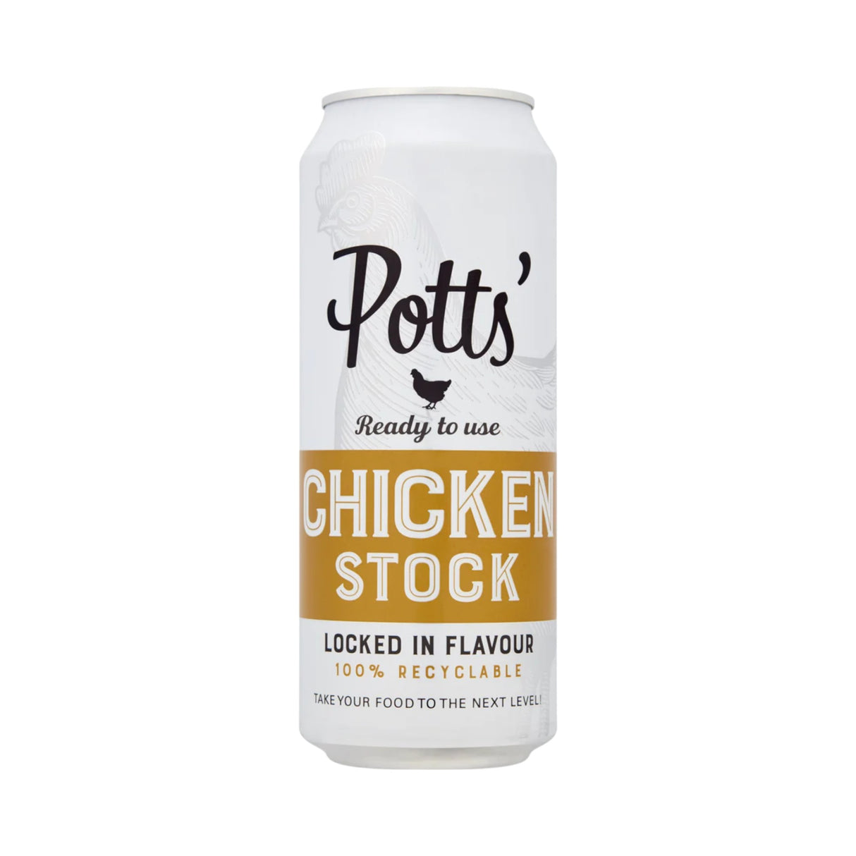 Potts - Chicken Stock Can 500ml – Mudwalls Food Group