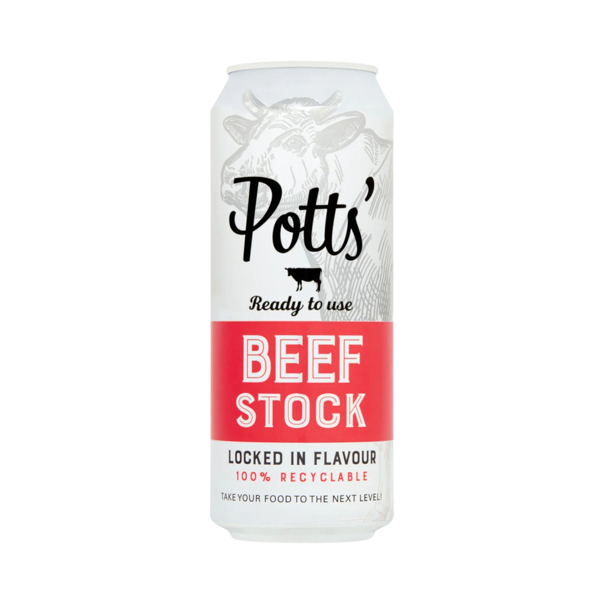 Potts - Beef Stock Can 500ml – Mudwalls Food Group