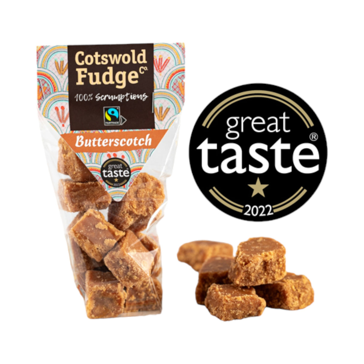 Cotswold Fudge Co - Butterscotch Fudge 150g – Mudwalls Food Group