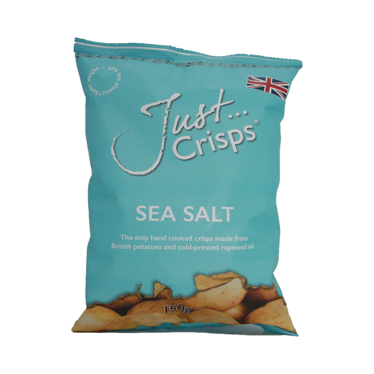 Just Crisps - Sea Salt Crisps 150g – Mudwalls Food Group