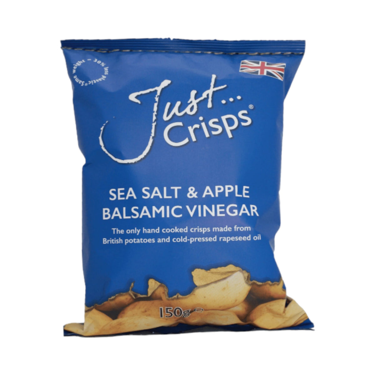 Just Crisps - Sea Salt & Apple Balsamic Vinegar Crisps 150g – Mudwalls ...