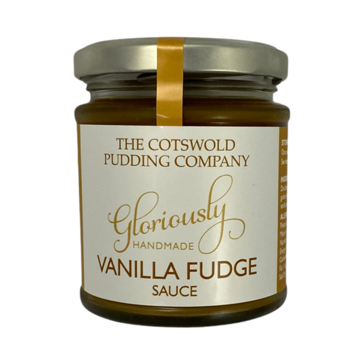Cotswold Pudding Co. - Vanilla Fudge Sauce 185g – Mudwalls Food Group