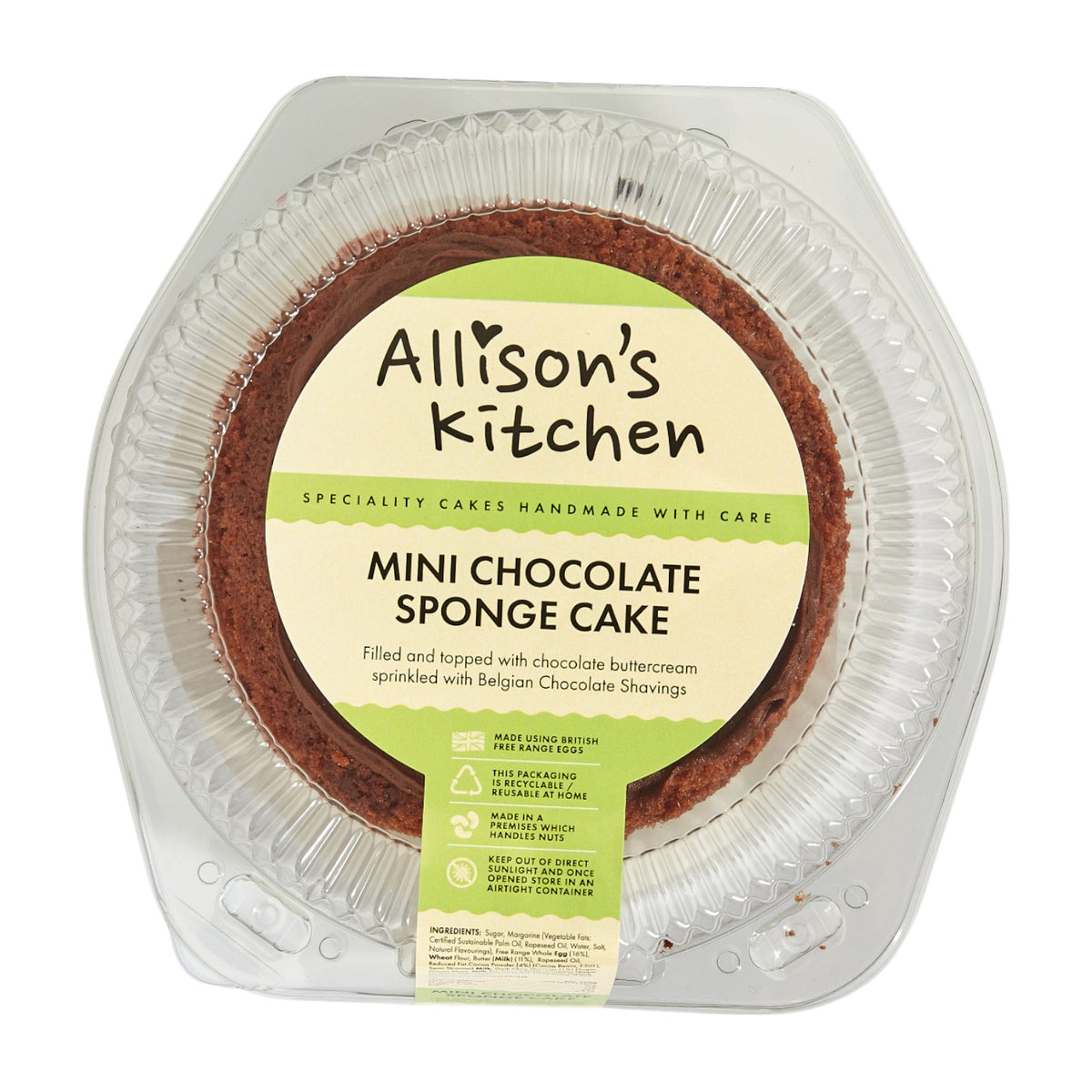 Allison's Kitchen - Mini Chocolate Sponge Cake – Mudwalls Food Group