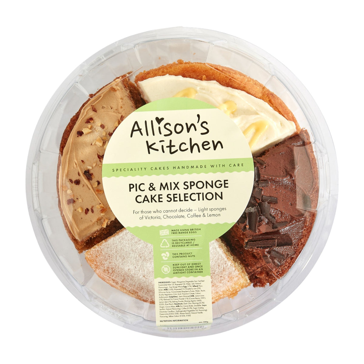 Allison's Kitchen - Pic 'N' Mix Sponge Platter – Mudwalls Food Group