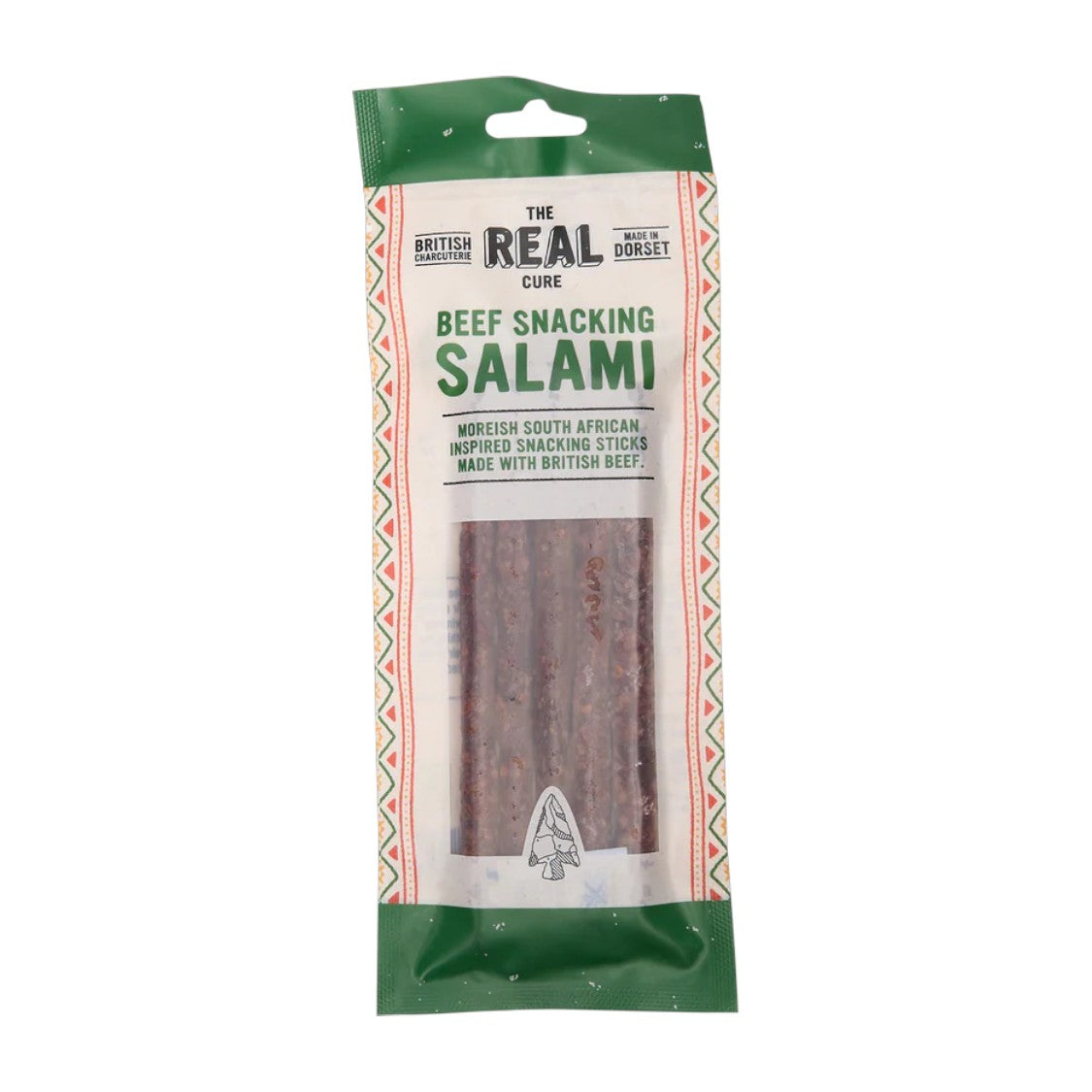 The Real Cure - Beef Snacking Salami (5 Sticks) – Mudwalls Food Group