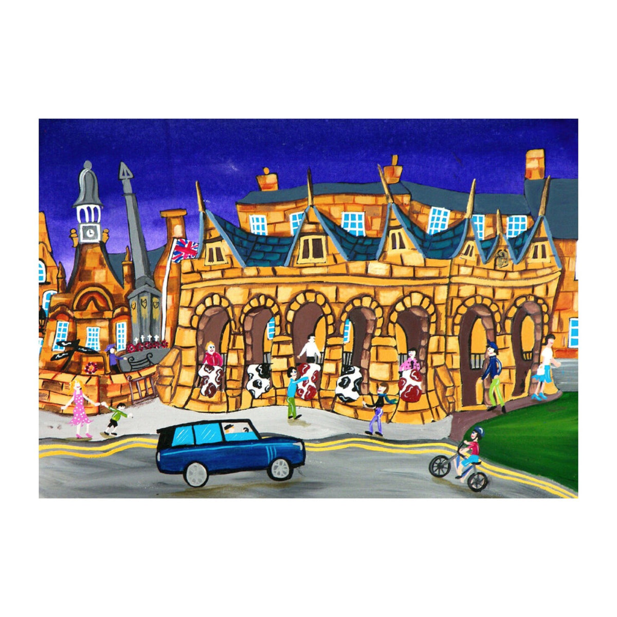 CSP Greetings Cards - Market Day in Chipping Camden – Mudwalls Food Group