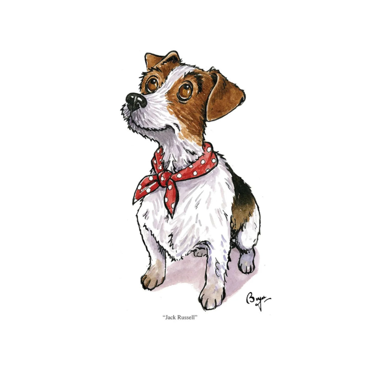 CSP Greetings Cards - Jack Russell – Mudwalls Food Group