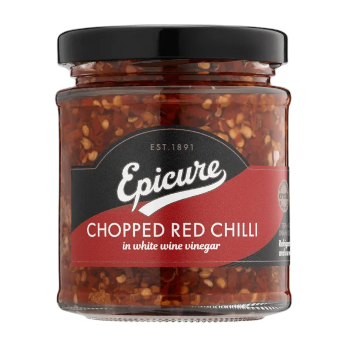 Epicure - Chopped Red Chillies (180g) – Mudwalls Food Group