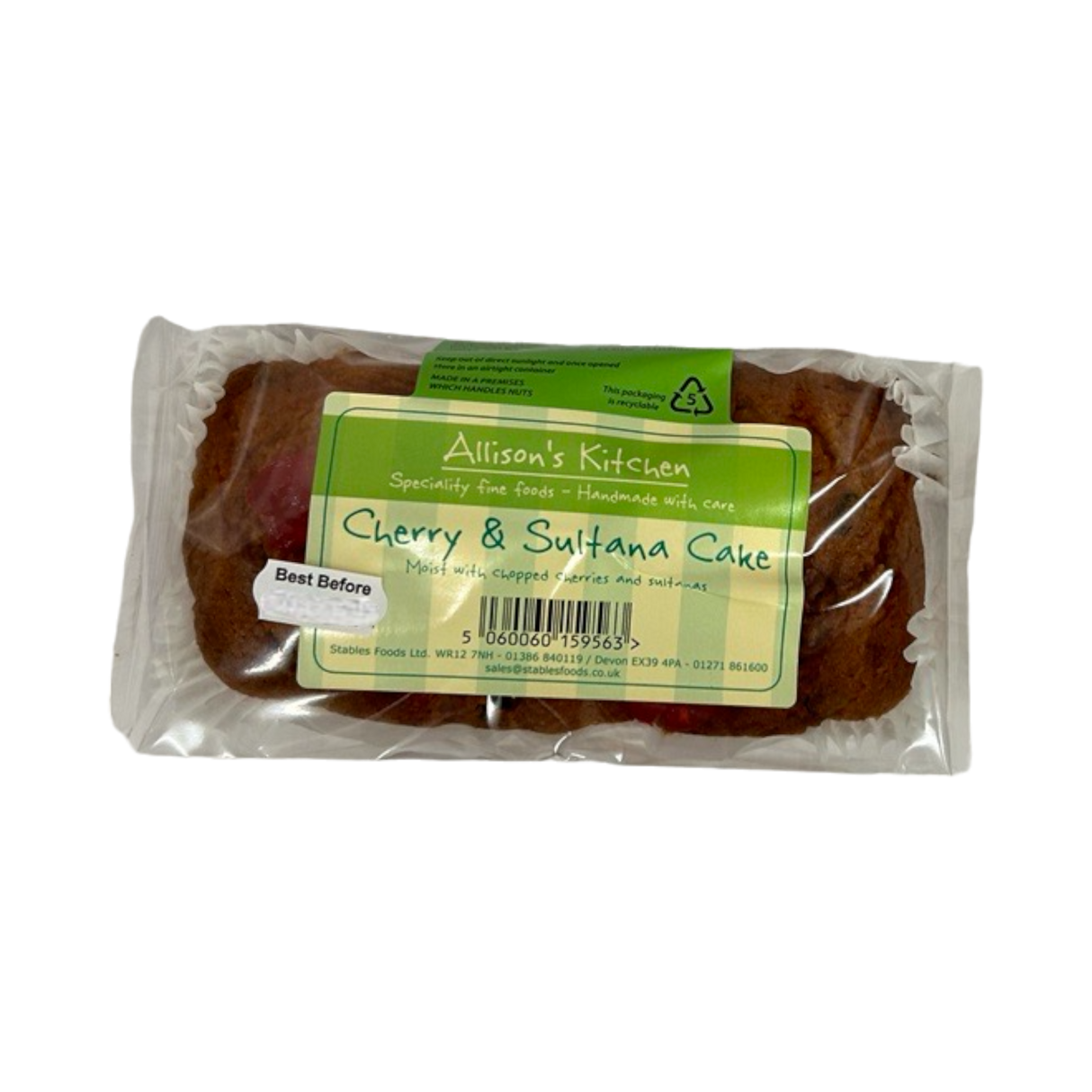 Allison's Kitchen Cherry Sultana Loaf Cake – Mudwalls Food Group