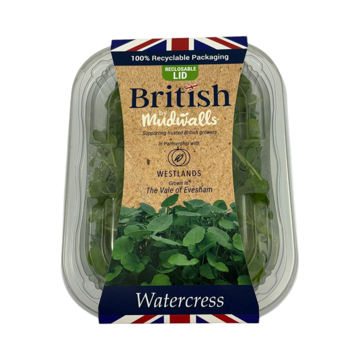 British Baby Watercress Punnet (100g) – Mudwalls Food Group