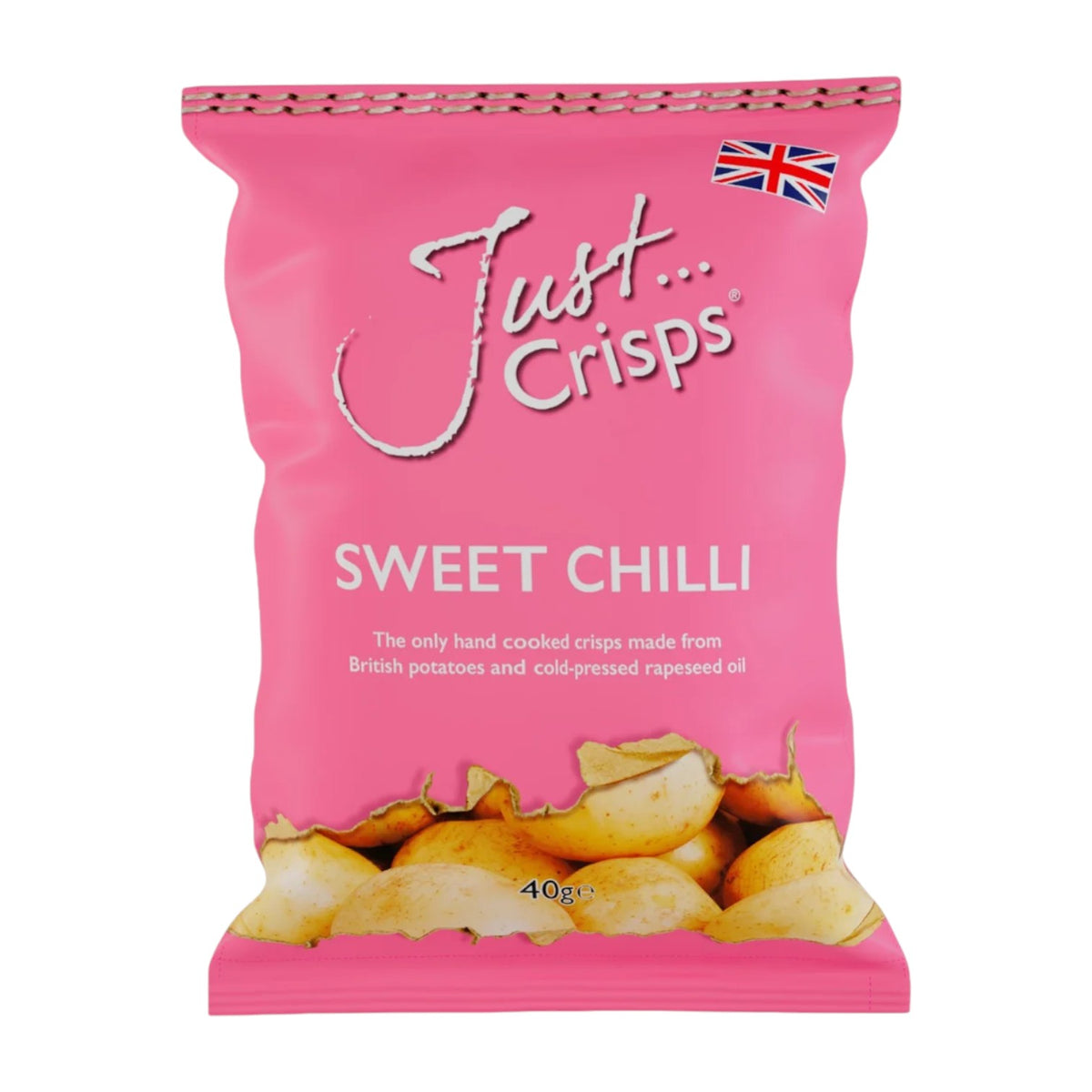 Just Crisps - Sweet Chilli Crisps (40g) – Mudwalls Food Group