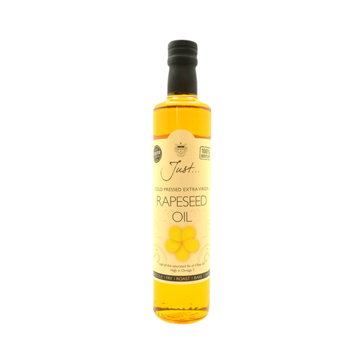 Just Oil - Cold Pressed Rapeseed Oil 500ml – Mudwalls Food Group