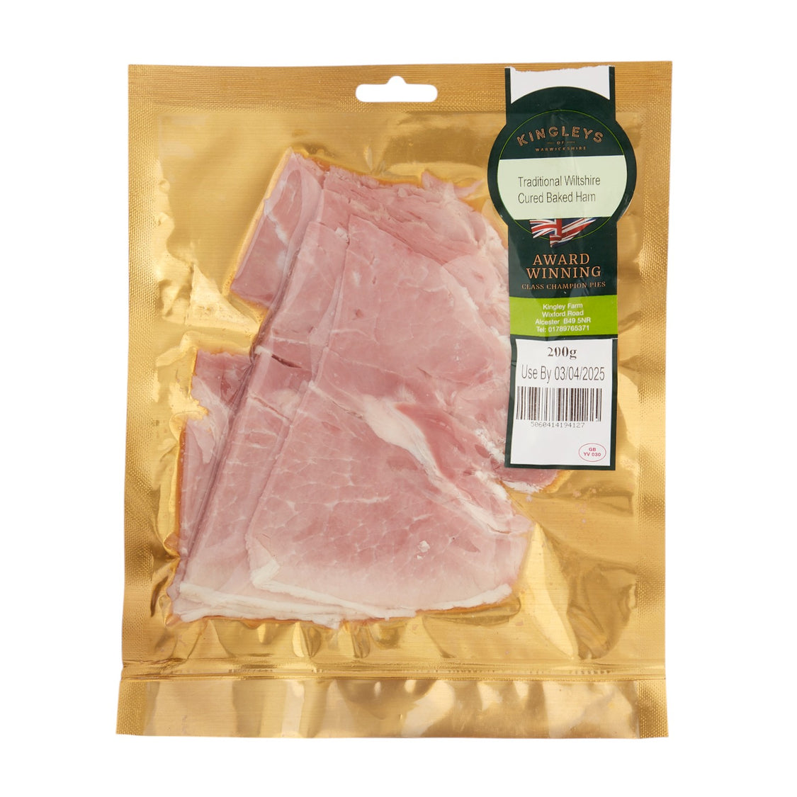Kingleys - Baked Ham 200g – Mudwalls Food Group