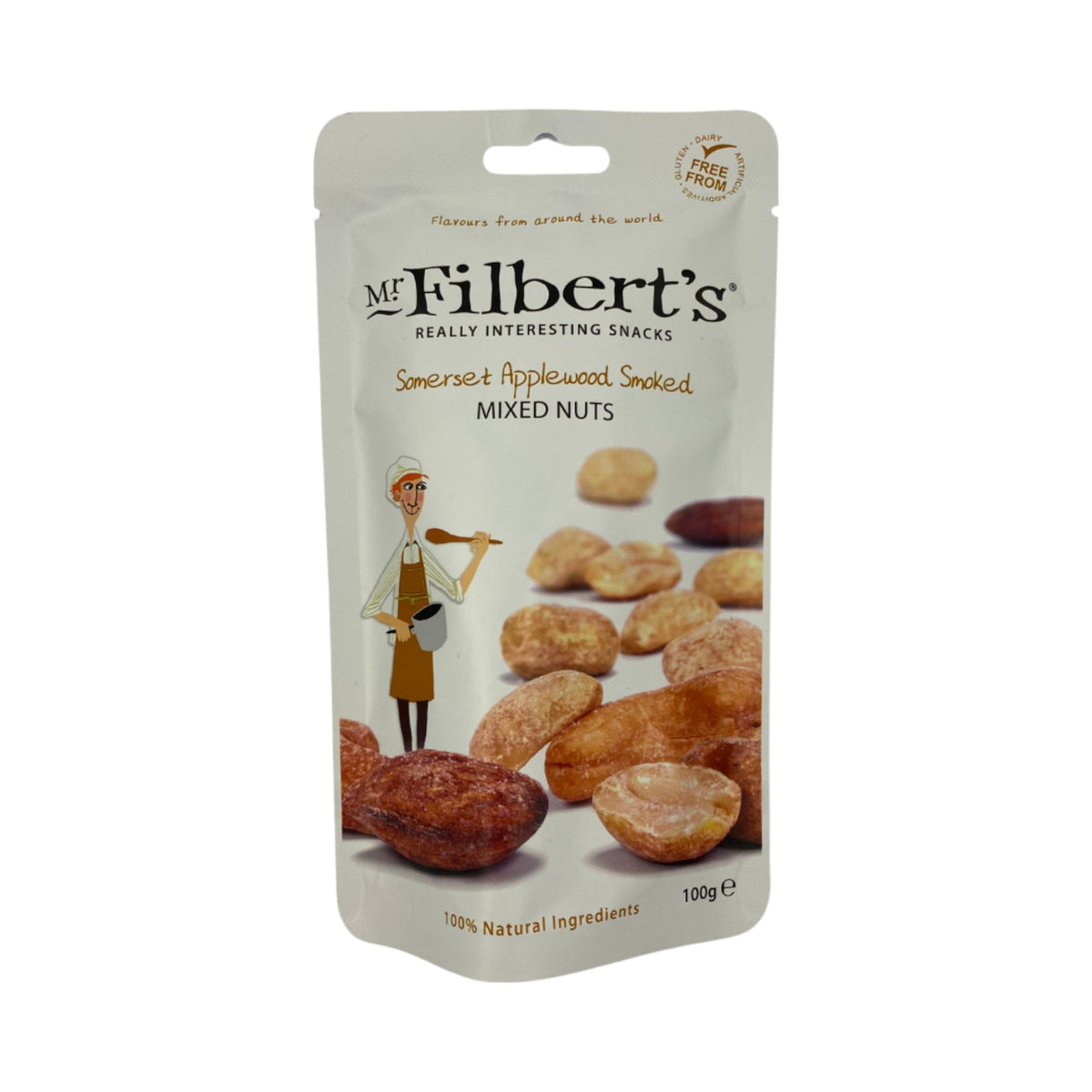 Mr Filberts - Somerset Applewood Smoked Mixed Nuts 100g – Mudwalls Food ...
