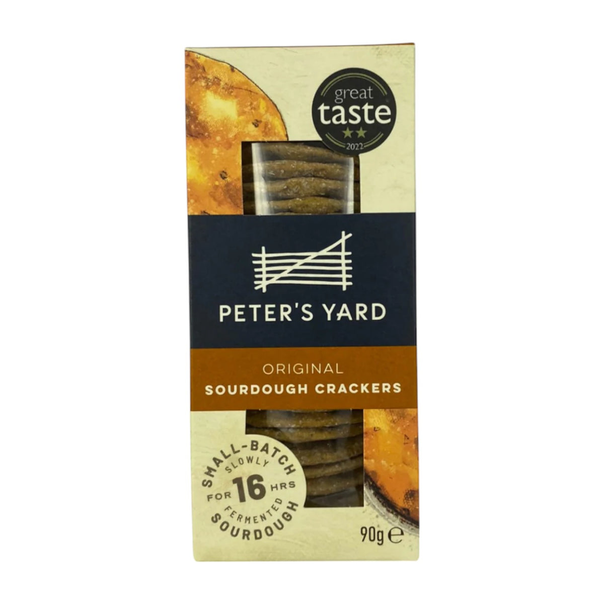 Peters Yard - Original Sourdough Crackers Mini (90g) – Mudwalls Food Group