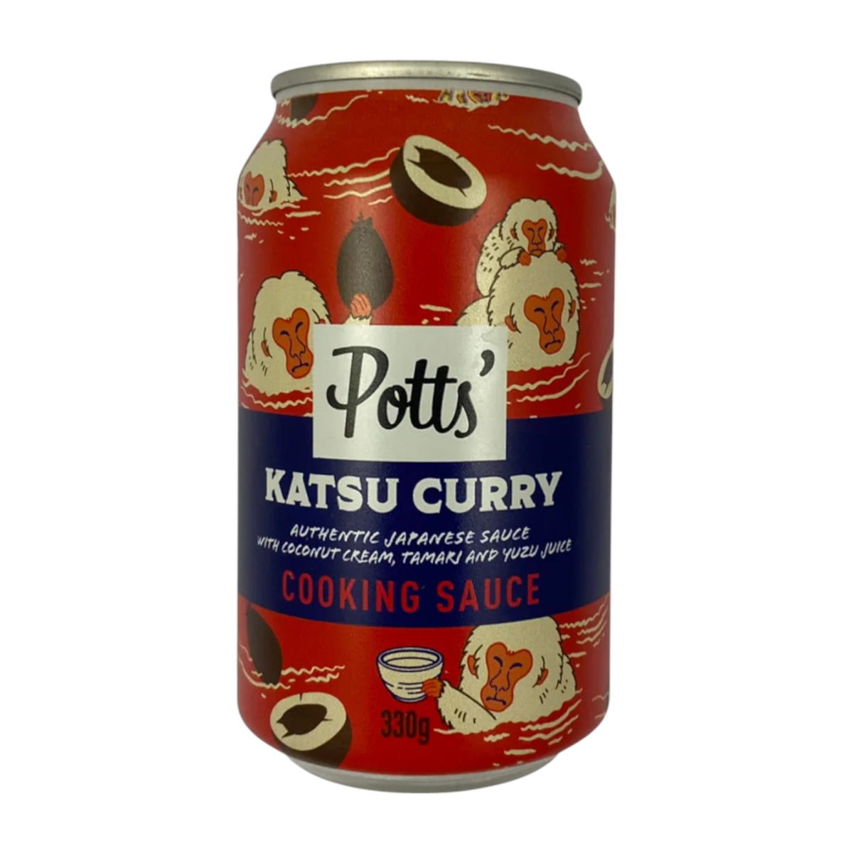 Potts - Katsu Curry Cooking Sauce Can (330g) – Mudwalls Food Group