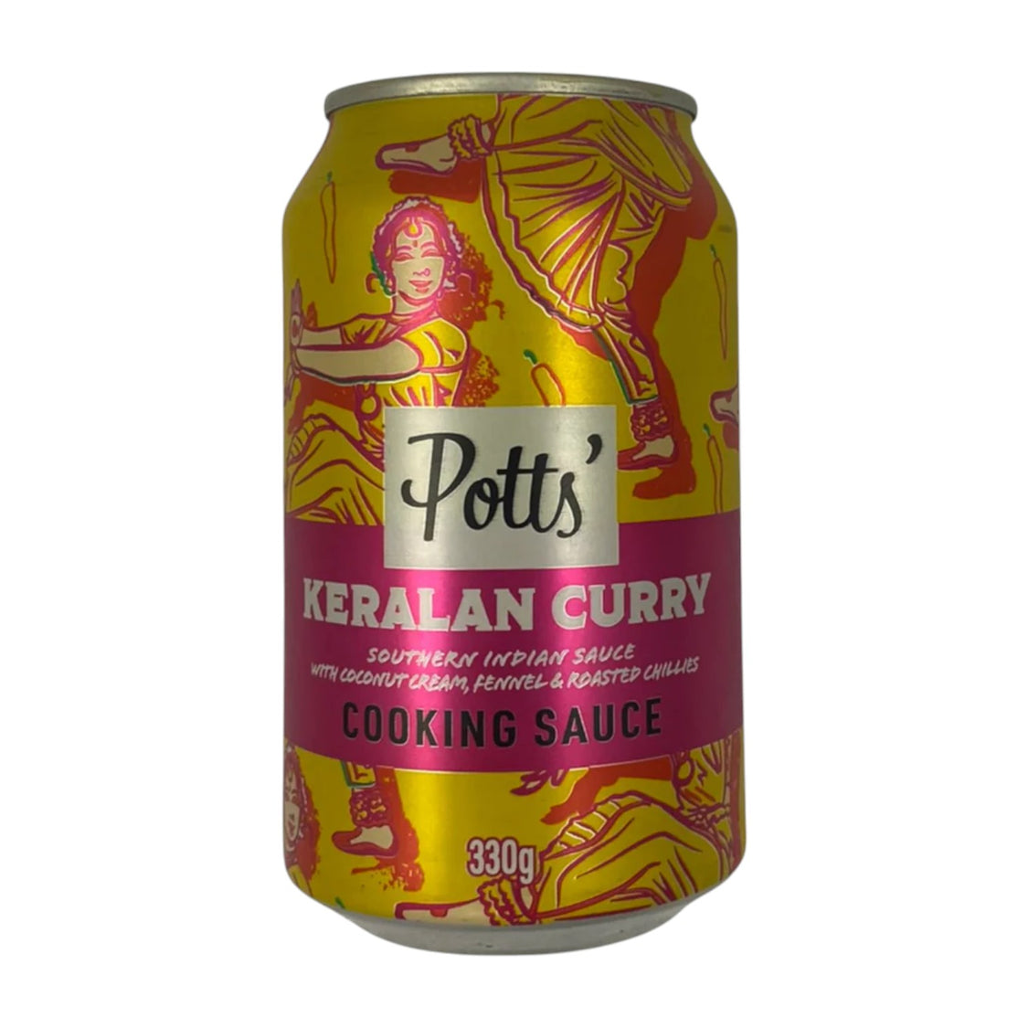 Potts - Keralan Southern Indian Curry Cooking Sauce Can (330g ...