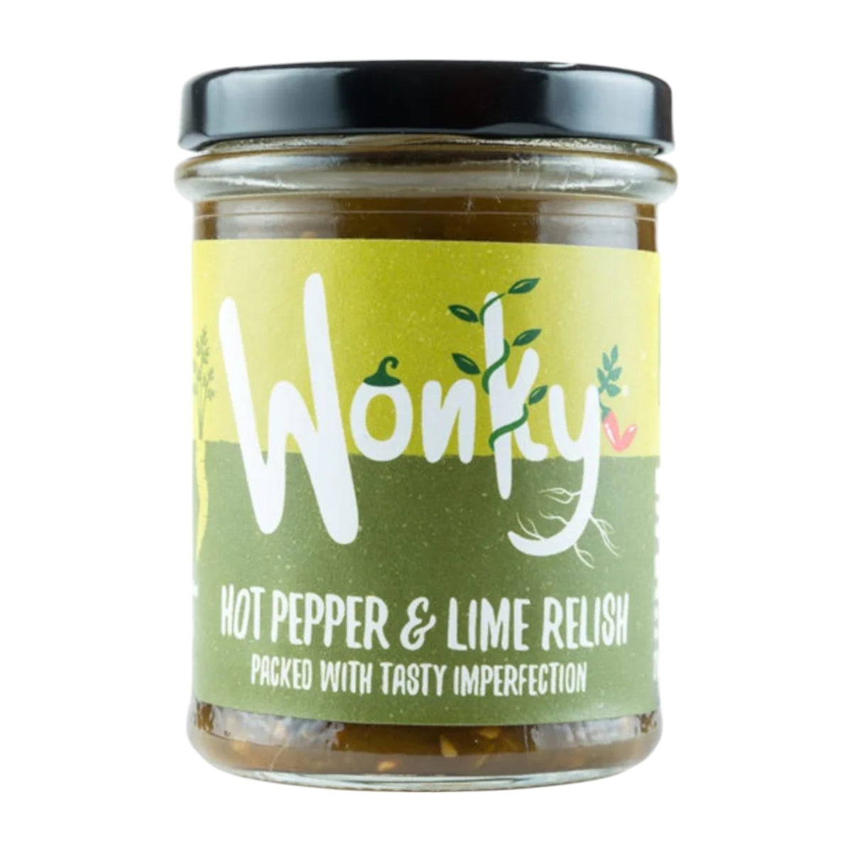 Wonky - Hot Pepper & Lime (190g) – Mudwalls Food Group